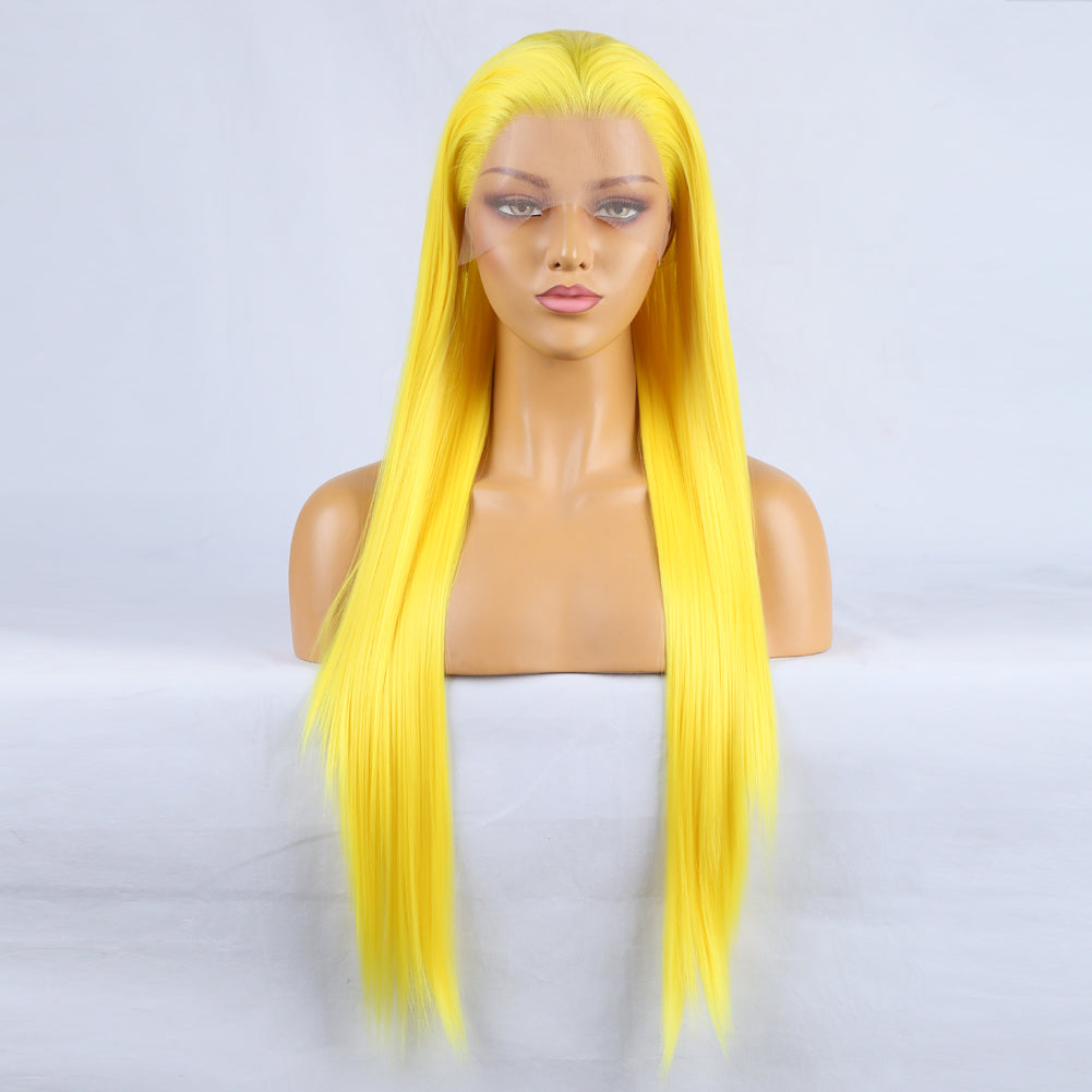 Tempting Yellow Front Lace Long Bangs – UNIQSO CA